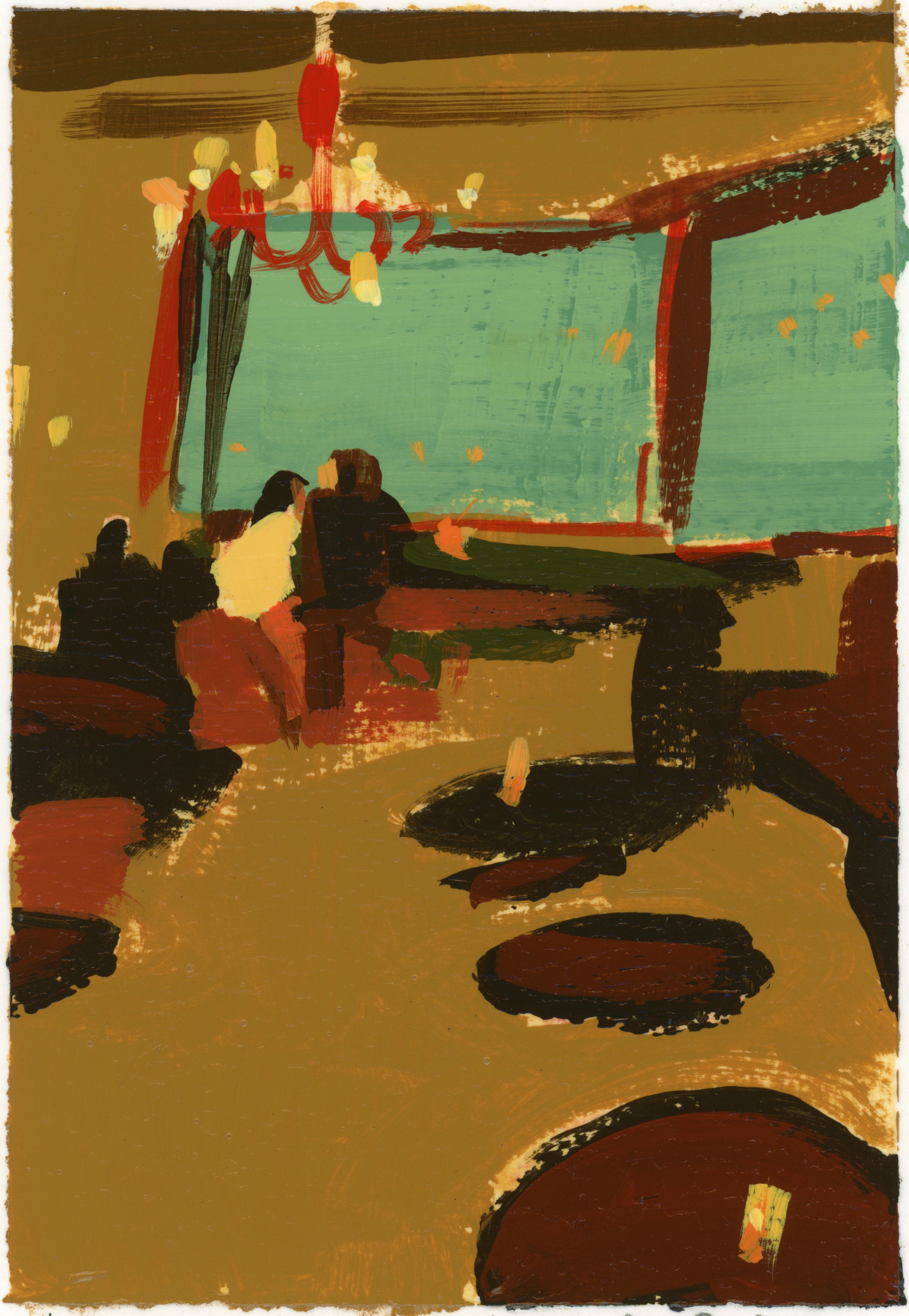 Mini Paintings Series: Western Station – Janna Bock Art Studio